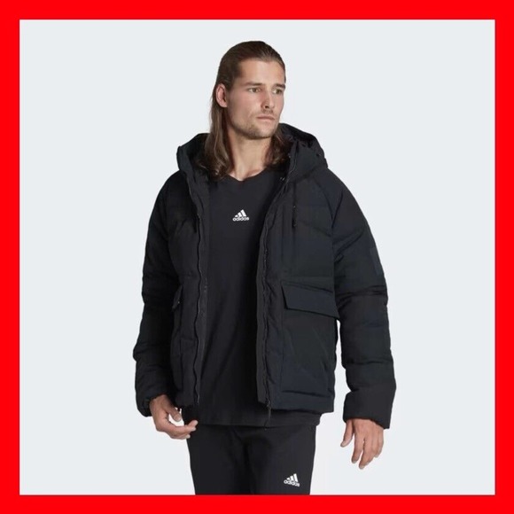 adidas | Jackets & Coats | Adidas Big Baffle Down Padding Jacket Warm ...